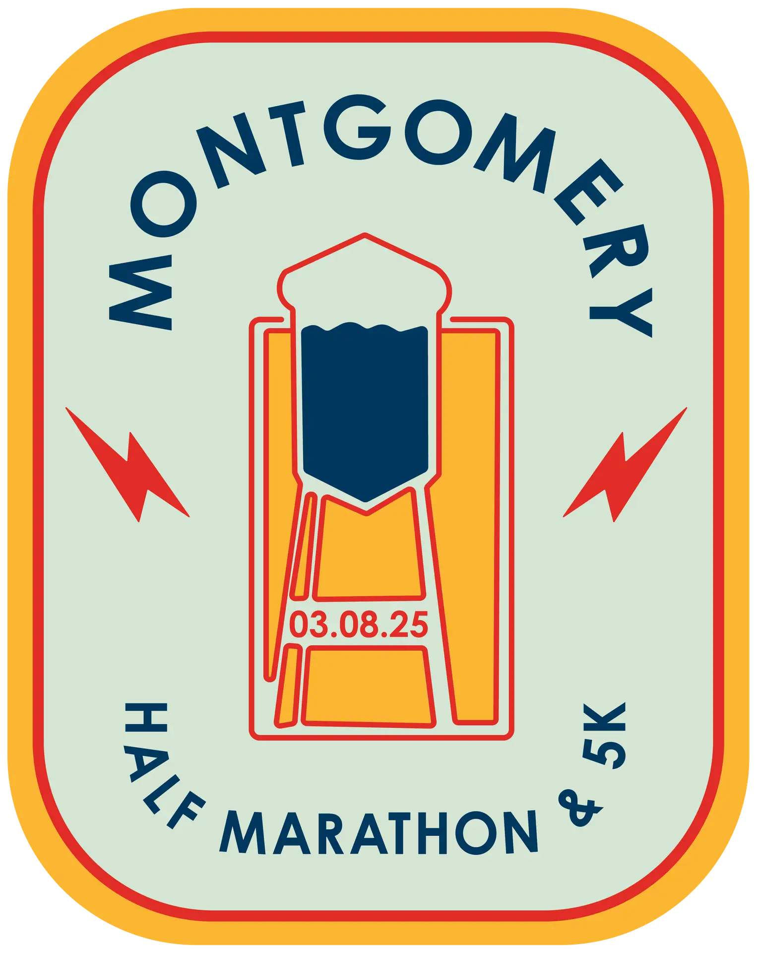 Half Marathon Logo Lake Half Marathon & 5k F^3 Running Events